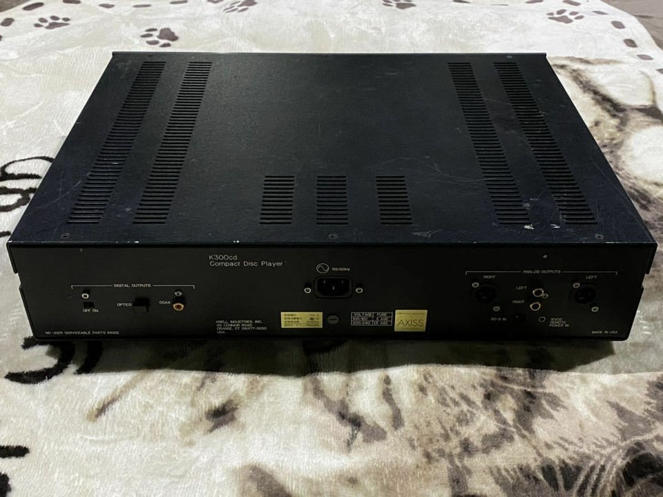 KRELL CD Player K300CD From USA Junk Products With Power Cable O | eBay