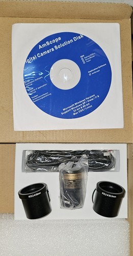 Amscope 2MP USB 2.0 Color CMOS Digital Eyepiece Microscope Camera MD200 ...