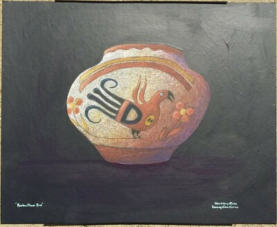 Original Art By David Gary Suazo, Parrot Pot | eBay