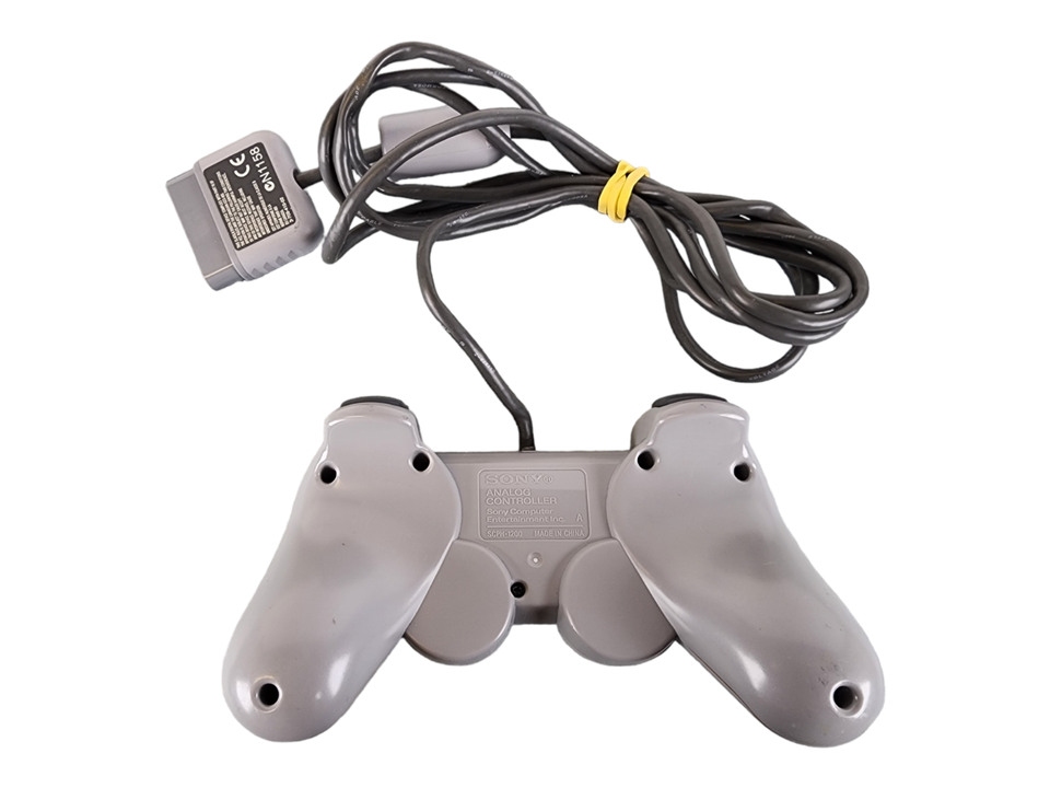 Sony PlayStation PS1 Dual Shock Analog OEM Controller SCPH-1200 Tested ...