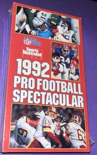 NFL Films 1992 Pro Football Spectacular Sports Illustrated VHS Sealed ...