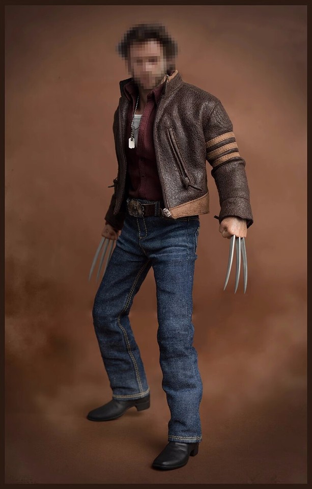 1/6 Wolverine clothes set Wjltoys for 12" hot toys worldbox male figure ...