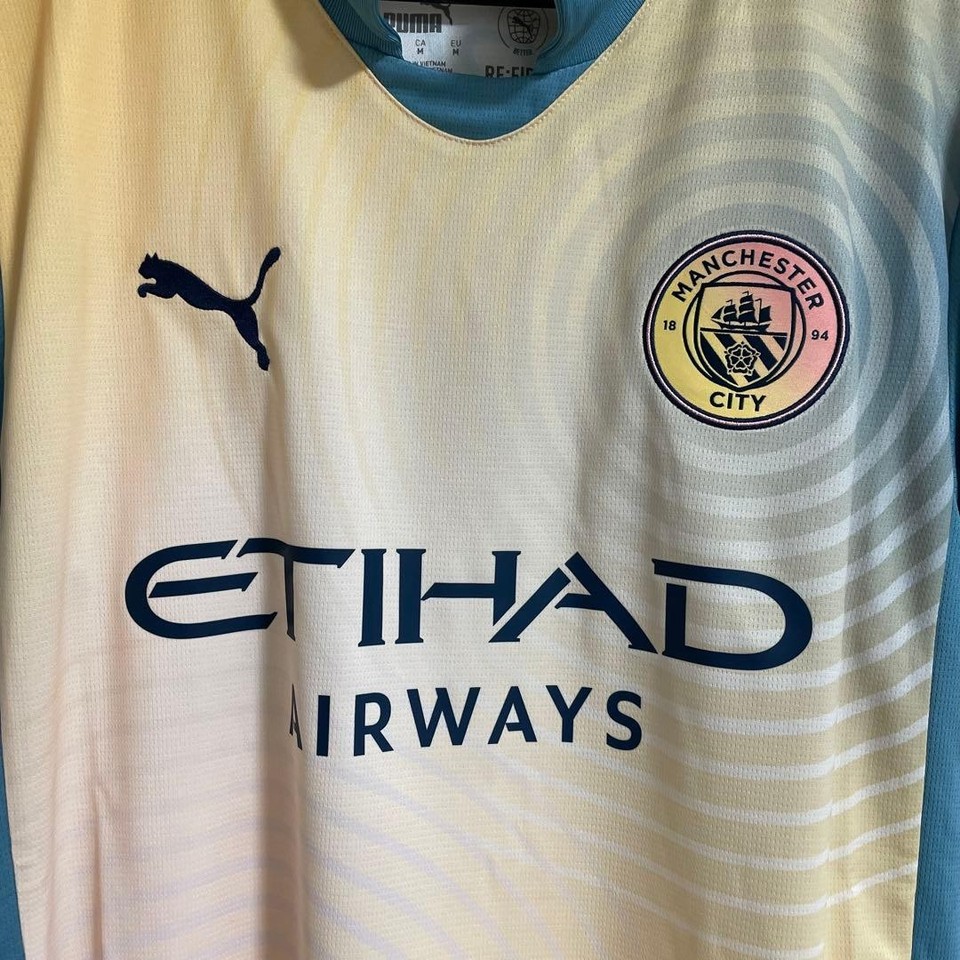 PUMA Manchester City Oasis Jersey M De Bruyne #17 Limited Edition Men's ...