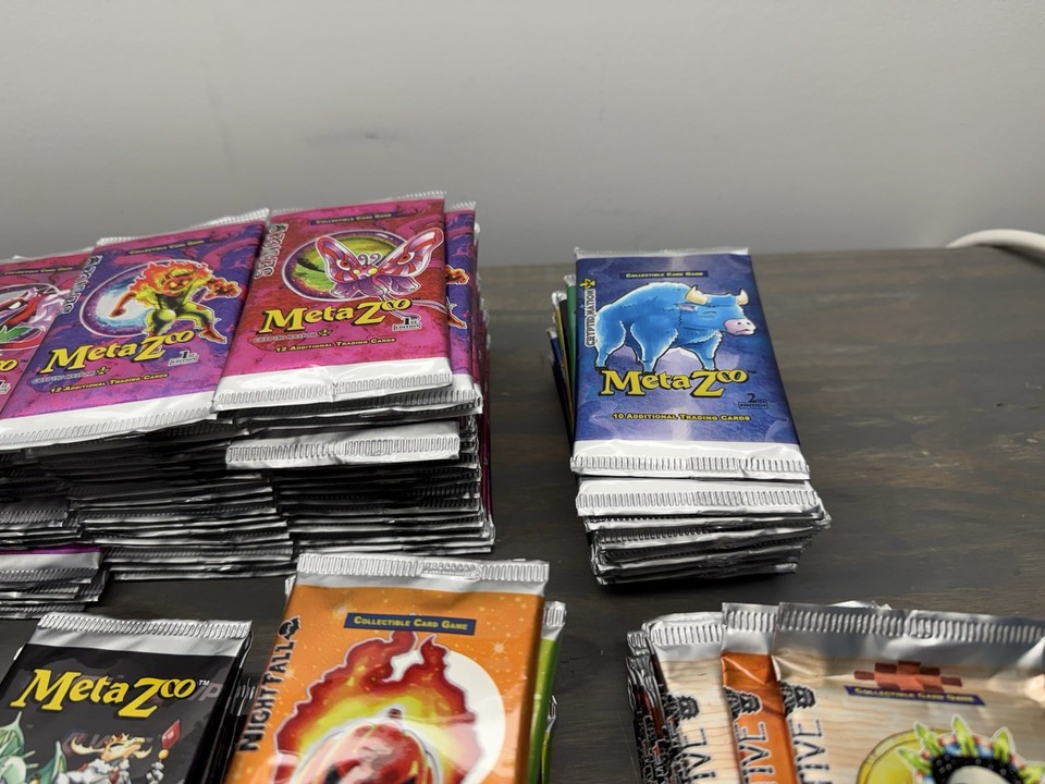 MetaZoo Sealed Pack Lot - All Brand New Sealed Various Sets 243 Packs ...