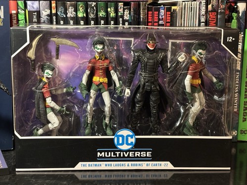McFarlane Dark Nights Metal: The Batman Who Laughs w/Robin Crows 4pk ...