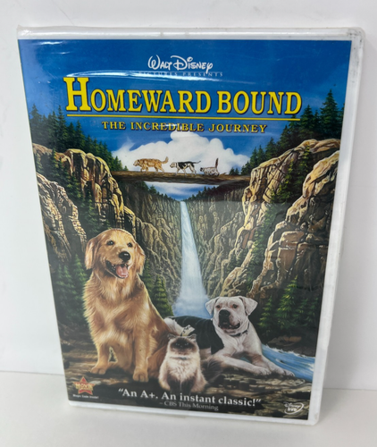 Homeward Bound: The Incredible Journey (DVD) Walt Disney NEW & SEALED ...
