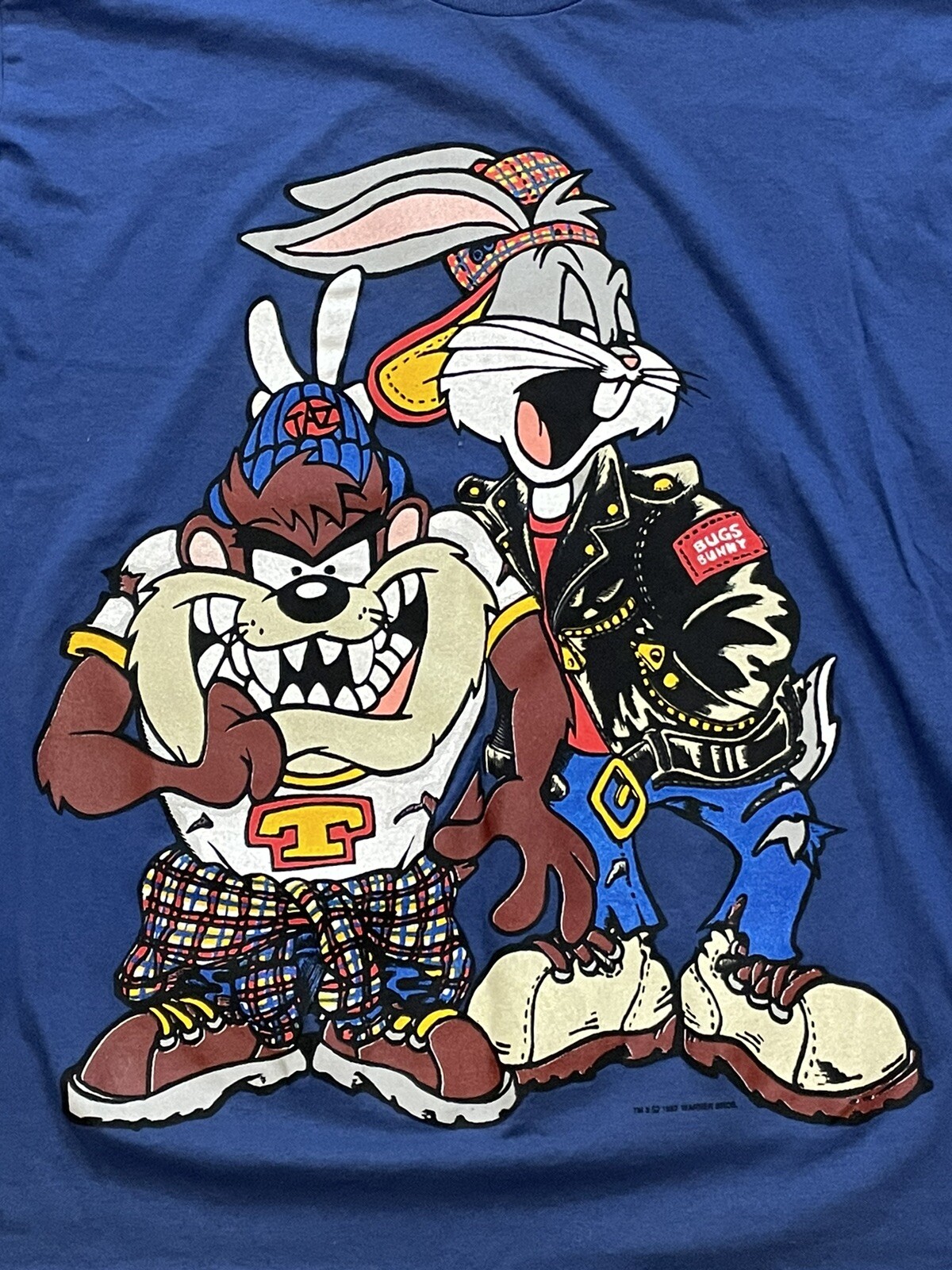 Taz Bugs Bunny Vintage 1993 Single Stitch TShirt Loon… - Gem