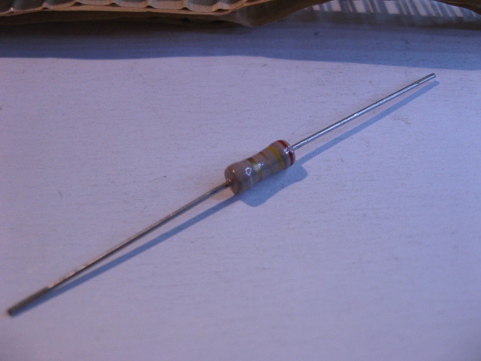 Carbon Film 1/2 Watt Resistor 2.4 Ohm 2R4 5% - NOS Qty 100 | eBay