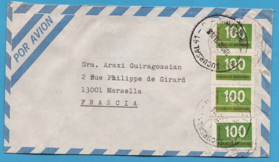 ARGENTINE LOT 5 ENVELOPPES TIMBRES EVITA PERRON + 1 TIMBRE NOMBRE | eBay