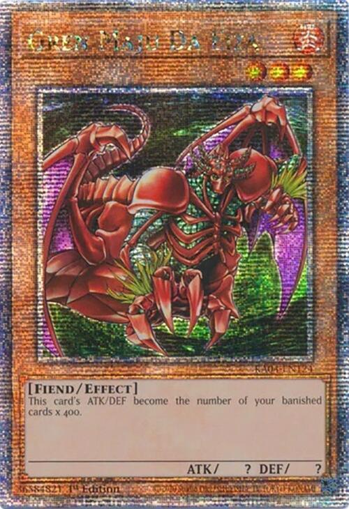 Gren Maju Da Eiza (Quarter Century Secret Rare) RA04-EN124 Quarter ...