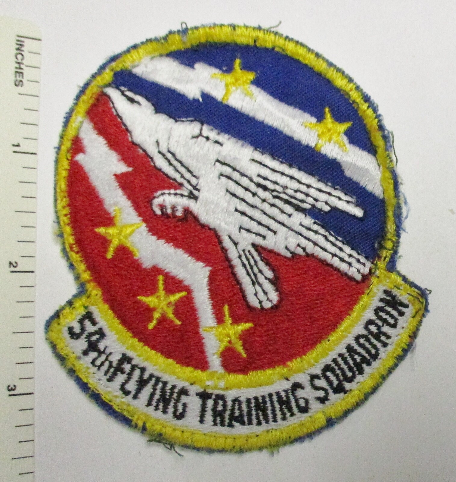 US AIR FORCE 54th FLYING TRAINING SQUADRON FTS PATCH Used Vintage ...