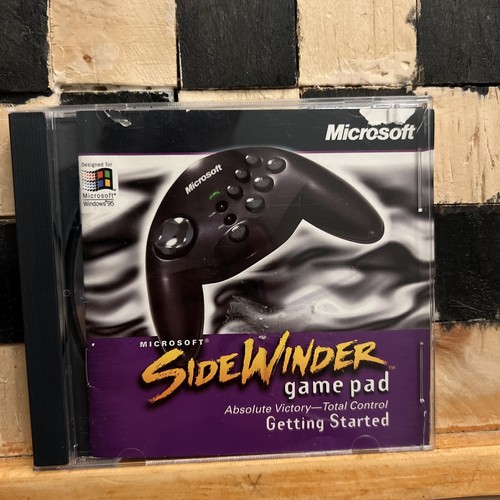 Vintage Microsoft Sidewinder Game Pad Controller CD (Disc Only) | eBay