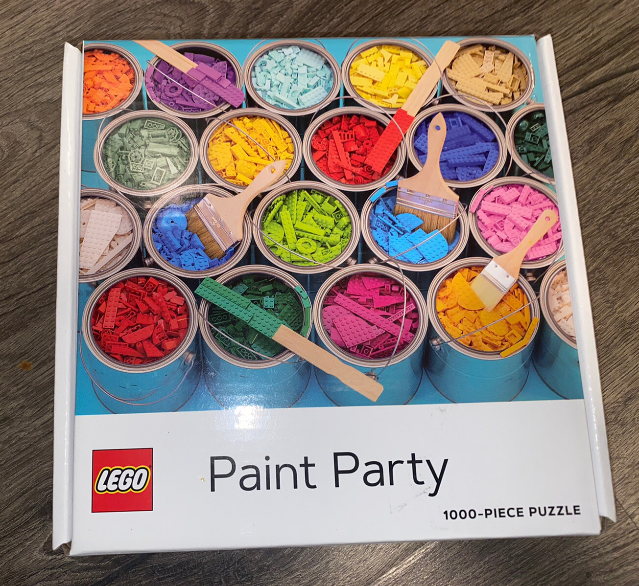 LEGO Paint Party 1000 Piece Jigsaw Puzzle Limited Edition - BRAND NEW ...