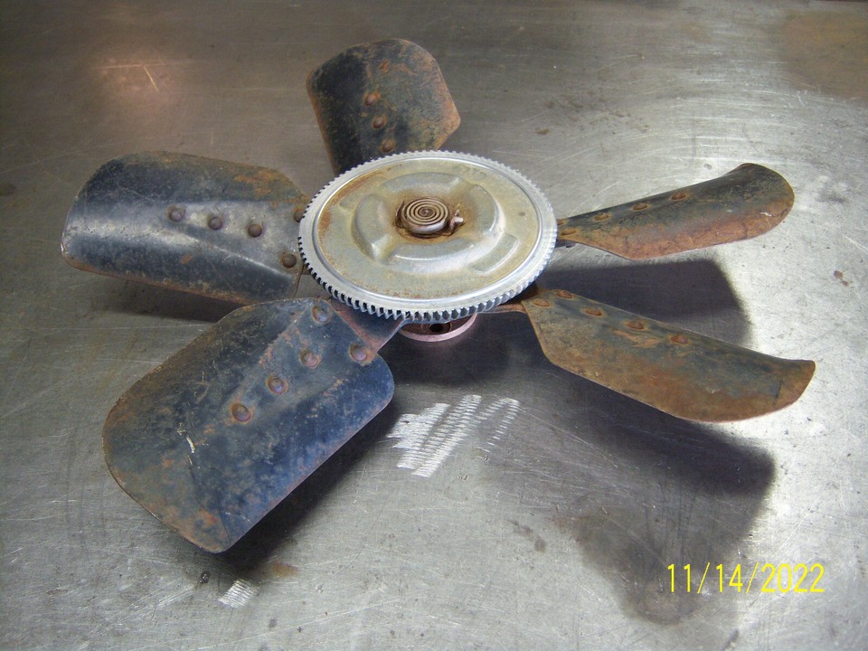 1962 63 64 65 Chevy Clutch Fan A/C HiPo Corvette Chevrolet Impala ...