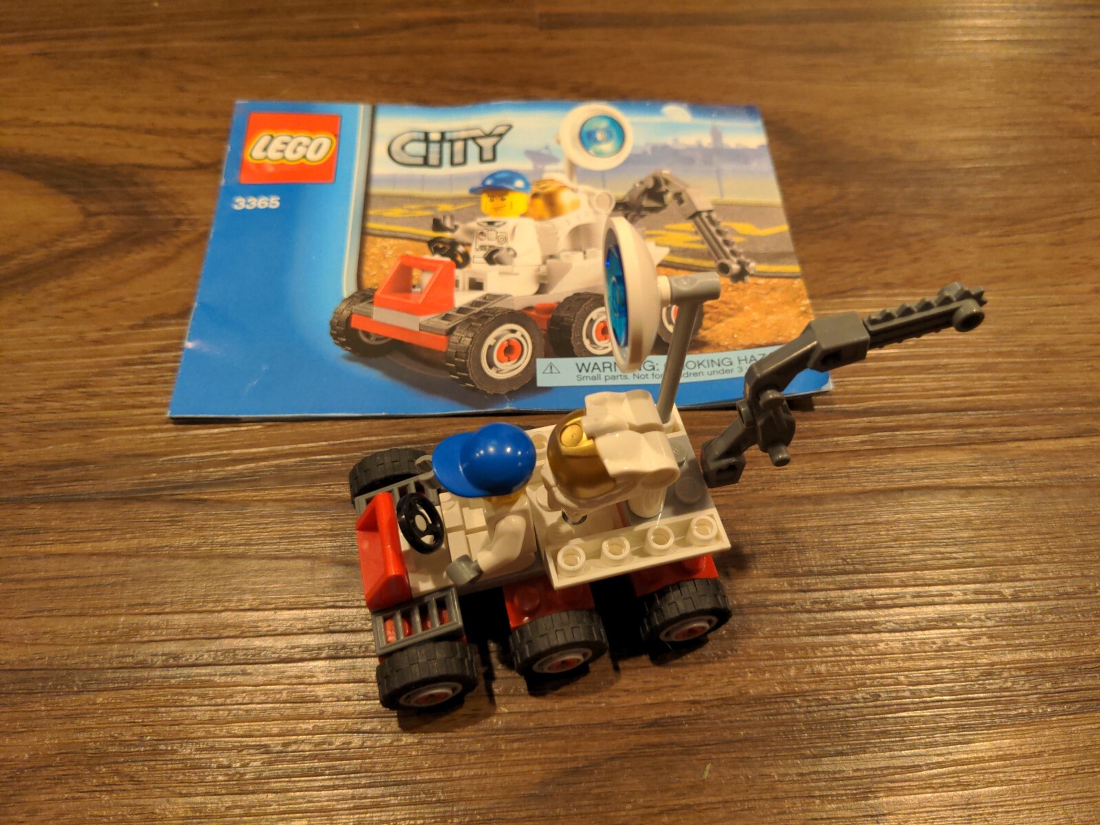 LEGO City Space Moon Buggy #3365 Building Playset 100% COMPLETE Figure ...