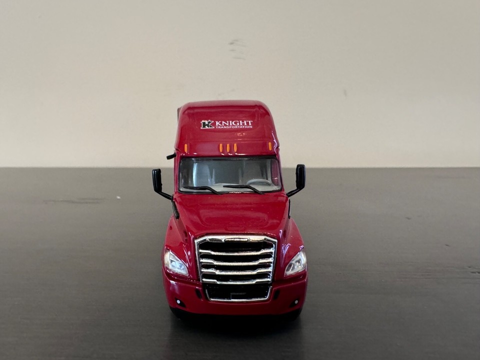1/64 DCP/ First Gear Red Freightliner Cascadia Sleeper- Knight ...