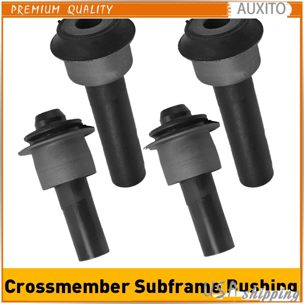 Engine Cradle Subframe Bushing 4PC Front Subframe Crossmember Bushing ...