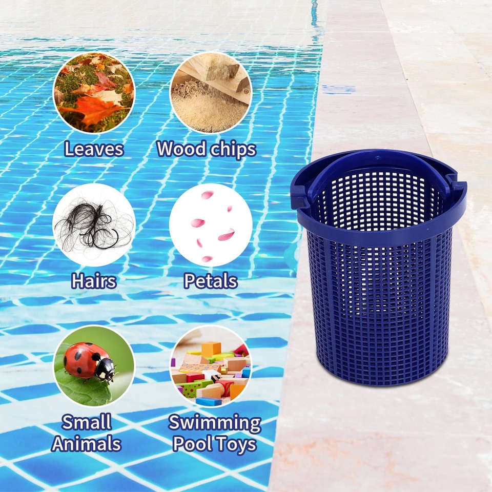 Pool Skimmer Basket Replacement Pump Basket Swimming Pool Filter Basket ...