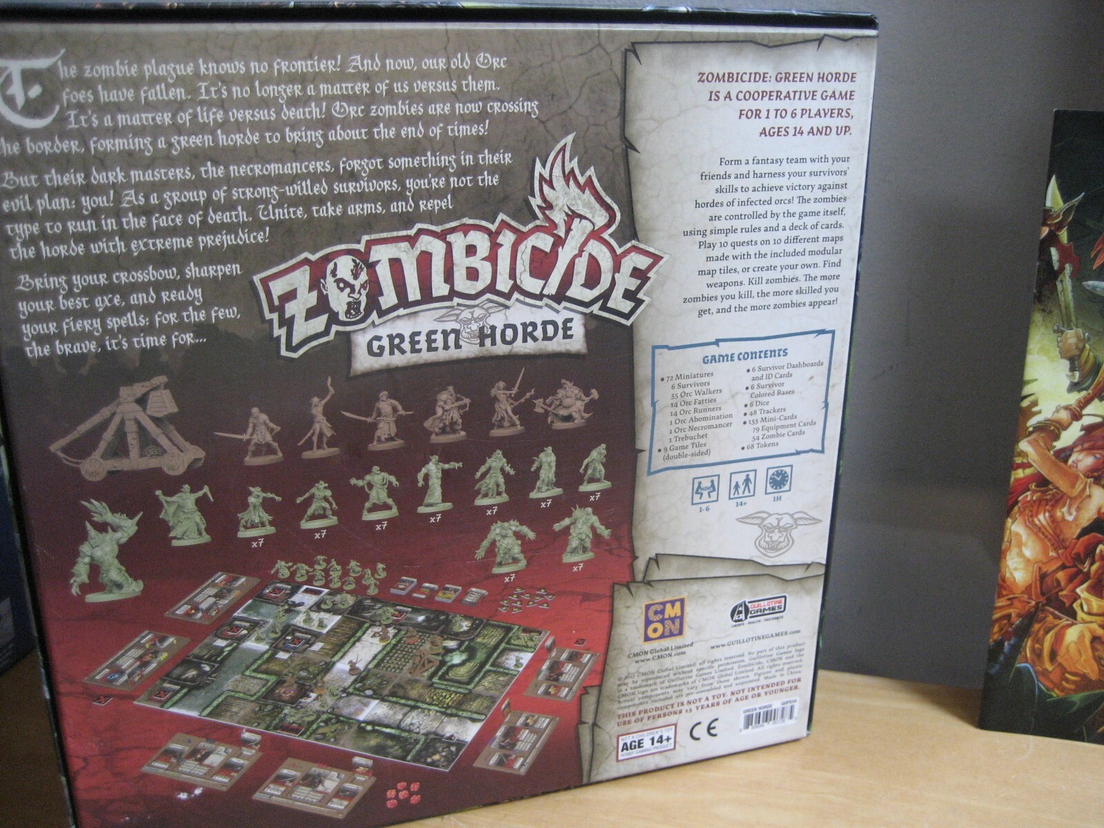 Zombicide Green Horde & Horde Box Kickstarter Exclusive Expansion | eBay
