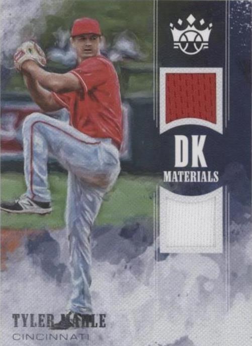 2018 Panini Diamond Kings - Dk Materials Tyler Mahle #DKM-TM (MEM, RC ...