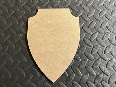 8" inch MDF Wooden Craft Shapes Shield Trophy Plaques Blanks Templates ...