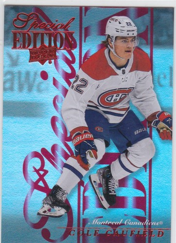 2023/24 UD..COLE CAUFIELD..SPECIAL EDITION RED..SP..CARD # SE-21 ...