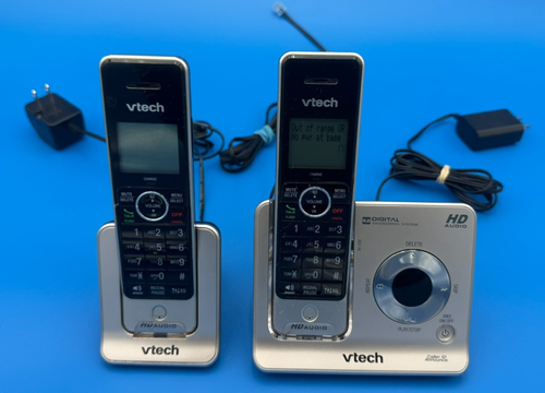 VTECH LS6425-2 Two Handset Cordless Answering System Caller ID Call ...