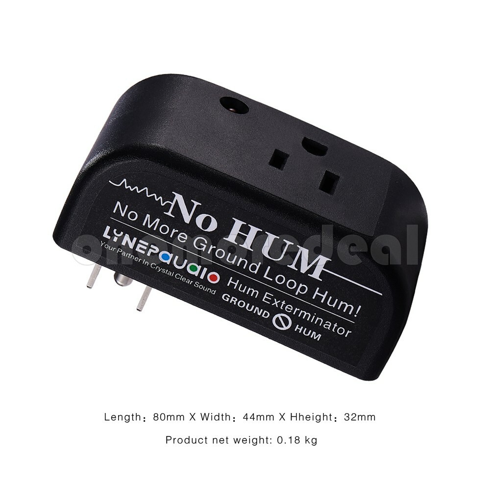 Hum Exterminator Ground Loop AC Eliminator for 120V 60Hz American ...