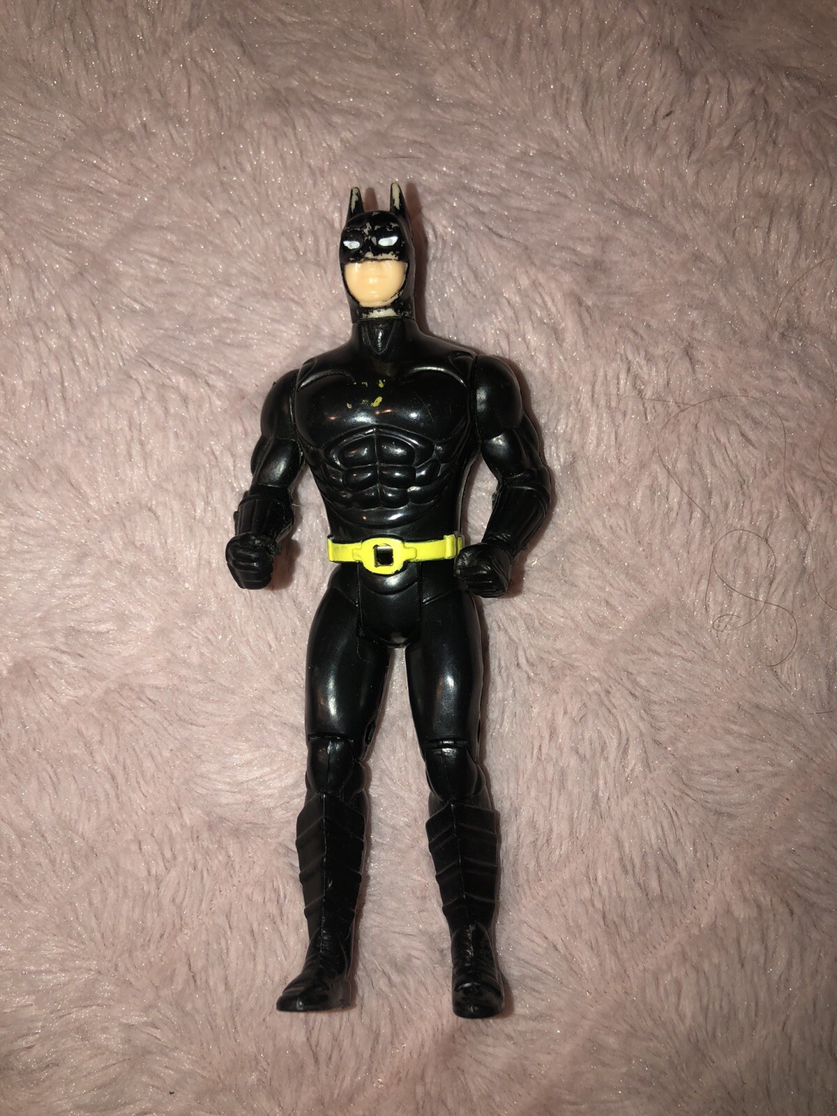 Batman The Movie Batman Round Face DC Comics Loose Figure Toy Biz 1989 ...