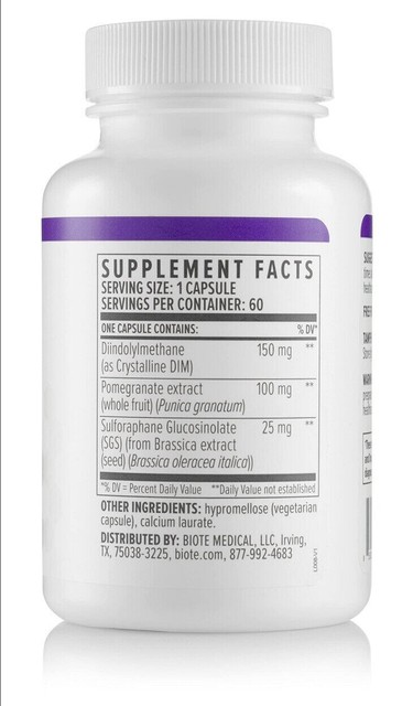 BioTE DIM SGS Plus - 150 mg for sale online | eBay