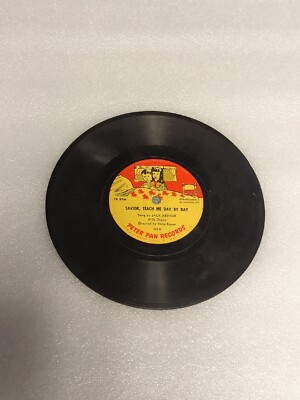 78 rpm record peter pan records 45 Savior, Teach Me Day By Day/ I ...
