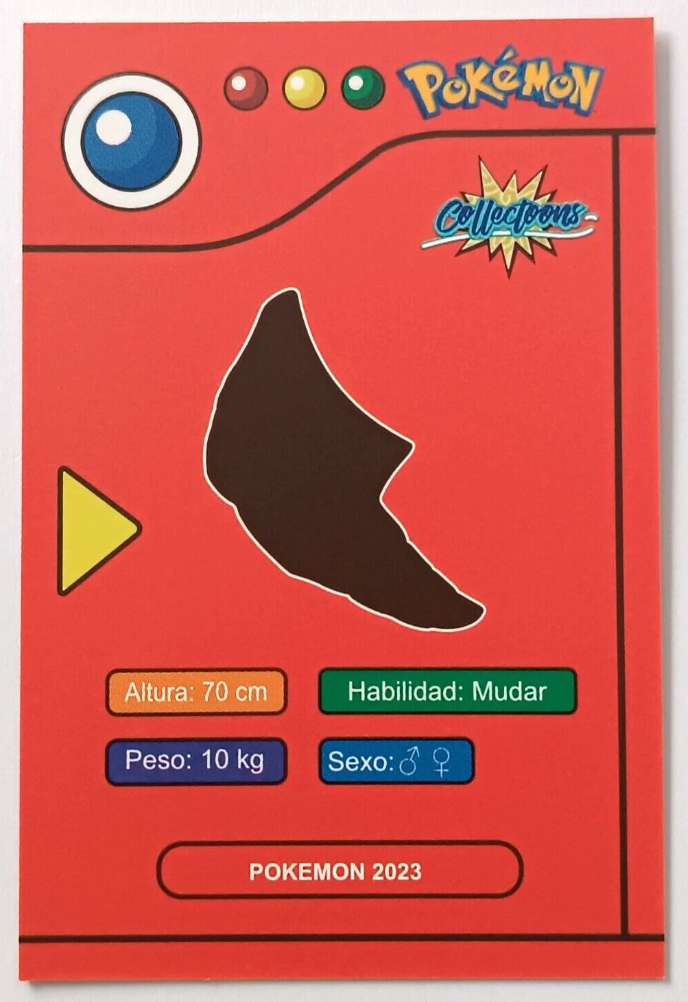 CARD POKEMON POKEDEX EC VOL. I #011 METAPOD 2023 Kanto PERU South ...