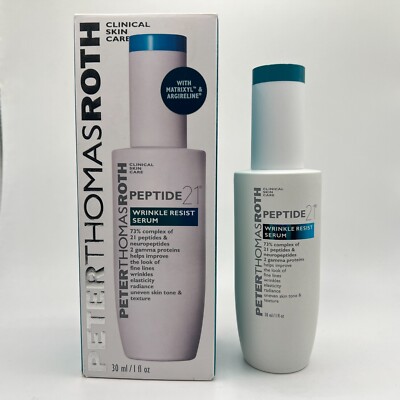 Peter Thomas Roth Peptide 21 Wrinkle Resist Serum Face Serum Anti-Aging ...