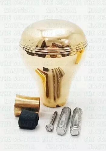 Solid Brass Knob Head Handle Only For Wooden Walking … - Gem