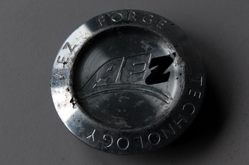 Rare AEZ Forge Technology Chrome Silver Alloy Wheel Center Cap Cover ...