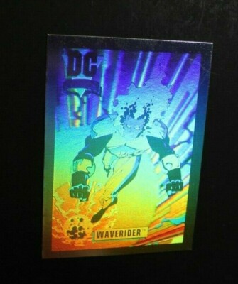 Waverider / 1992 DC Comics Cosmic Cards Hologram Chase Card / Walt ...