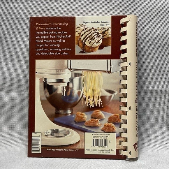 KitchenAid Great Baking and More Cookbook Stand Mixer Recipes 160 Pages ...