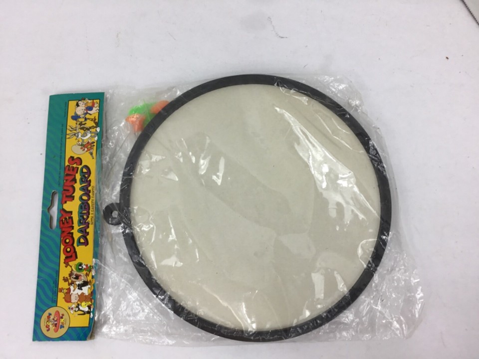 NIP LOONEY TUNES DARTBOARD 1994 Sylvester Tweety Road Runner Elmer Fudd ...