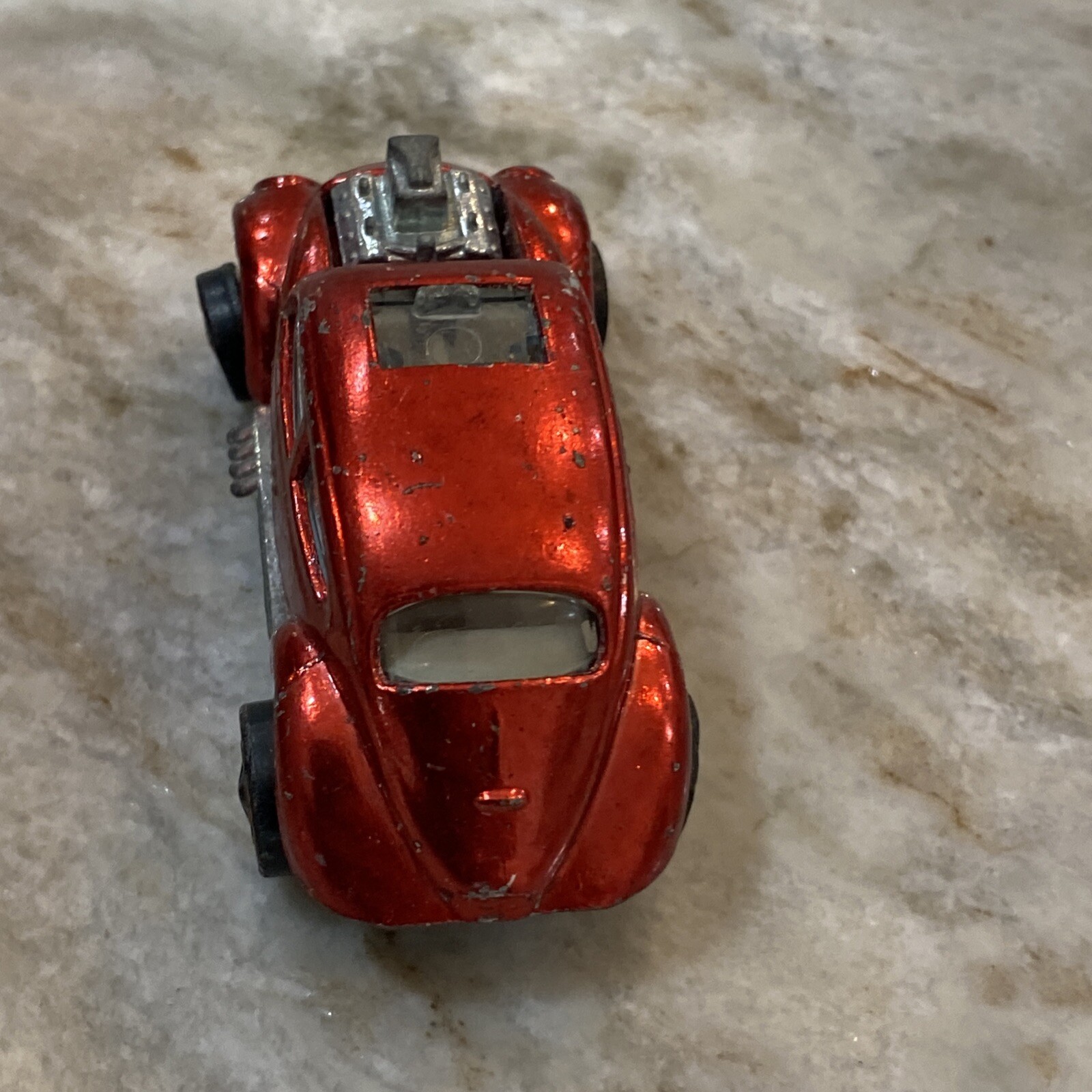 Vintage Hot Wheels Redline Custom Volkswagon 1967 Mattel Made In USA Copper Red | eBay