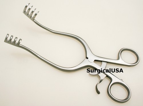 Adson Retractor Angled Arms Sharp Prongs 4x4 Size 7.5inch | SurgicalUSA ...