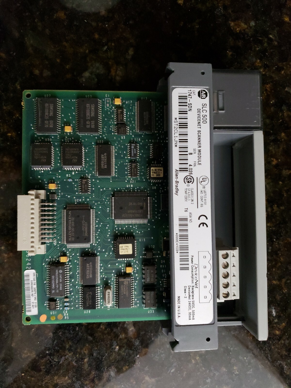 Allen-Bradley 1747-SDN (1747-SDN) DeviceNet Scanner Module 731938801253 ...