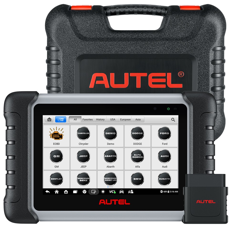 Autel Scanner MaxiCOM MK808BT PRO, 2025 Upgrade of MK808BT,MK808,MX808 ...