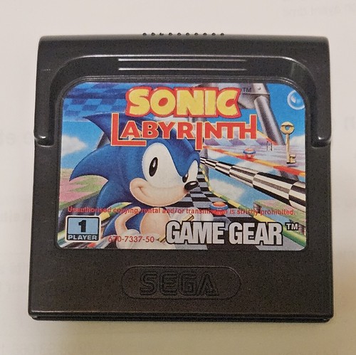 Sonic Labyrinth SEGA Game Gear Pal | eBay