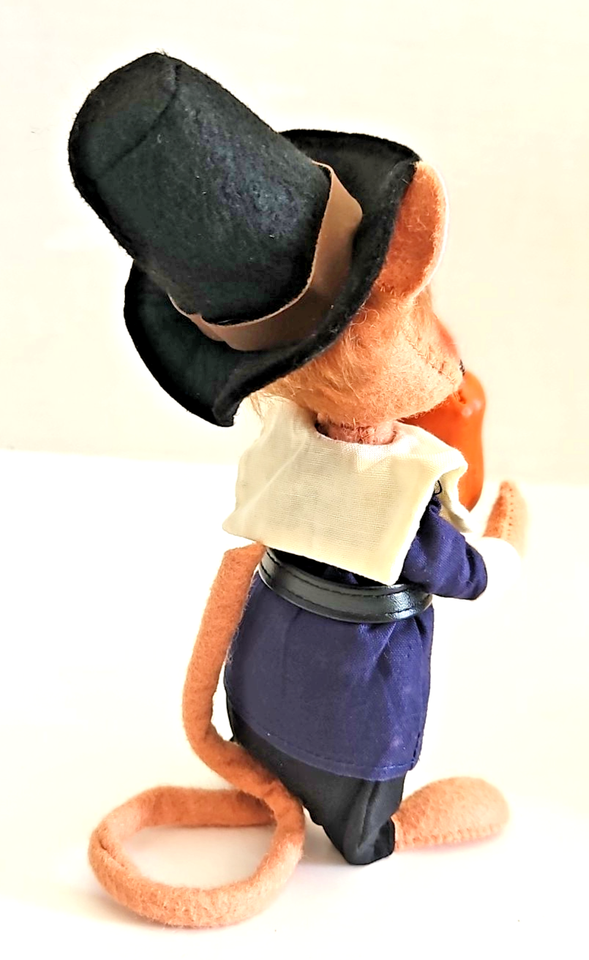 Annalee Thanksgiving Pilgrim Mouse Couple Fall Harvest 2005 Boy Girl 6 ...