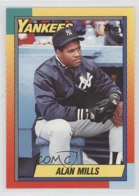 1990 Topps Traded Factory Set White Back Alan Mills #75T 0s5 | eBay