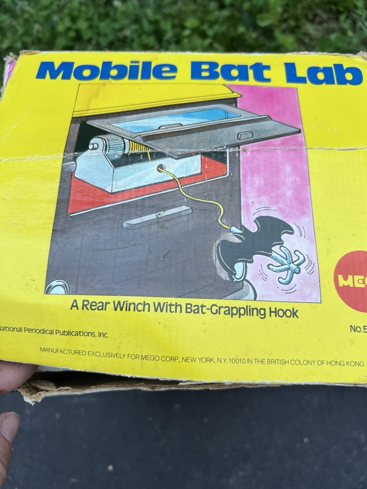 Vintage 1975 MEGO Batman Bat Lab Van Volkswagen Bus Toy Rare | eBay