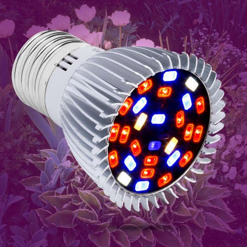 E27 28 Led Grow Light Bulb Grow Lamp for Indoor Plant Hydroponic Veg ...
