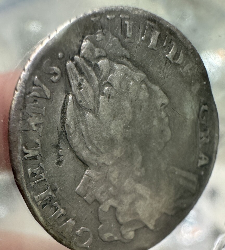 1696 England 6 Pence silver, King William III See Photos For Condition ...