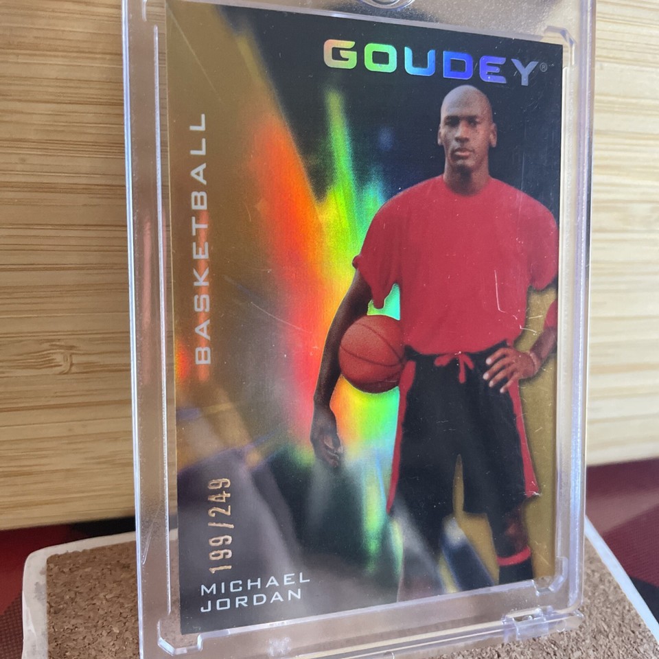 2021 Upper Deck Goodwin Champions Michael Jordan Black Gold Prizm /249 ...