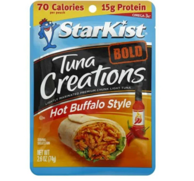 Starkist Tuna Creations Hot Buffalo Style Tuna Pack of 4 | eBay